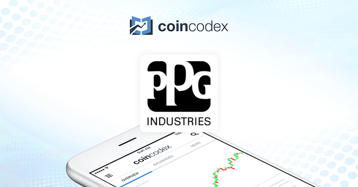 PPG Industries (PPG) Stock Live Price, Chart & News | CoinCodex